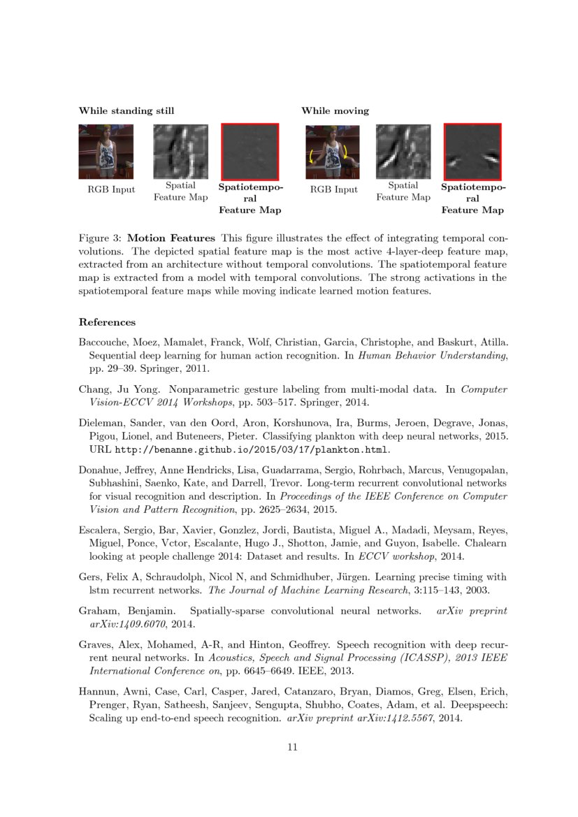 Beyond Temporal Pooling: Recurrence and Temporal Convolutions for Gesture Recognition in Video ...