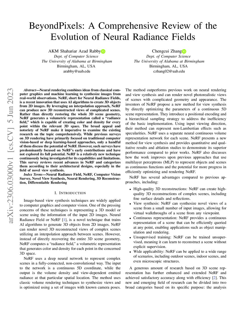 Beyondpixels A Comprehensive Review Of The Evolution Of Neural