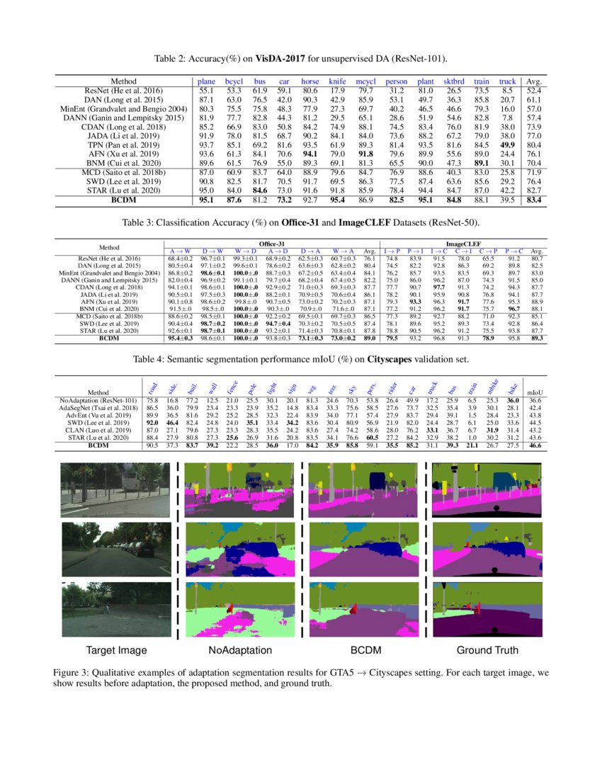 Bi Classifier Determinacy Maximization For Unsupervised Domain