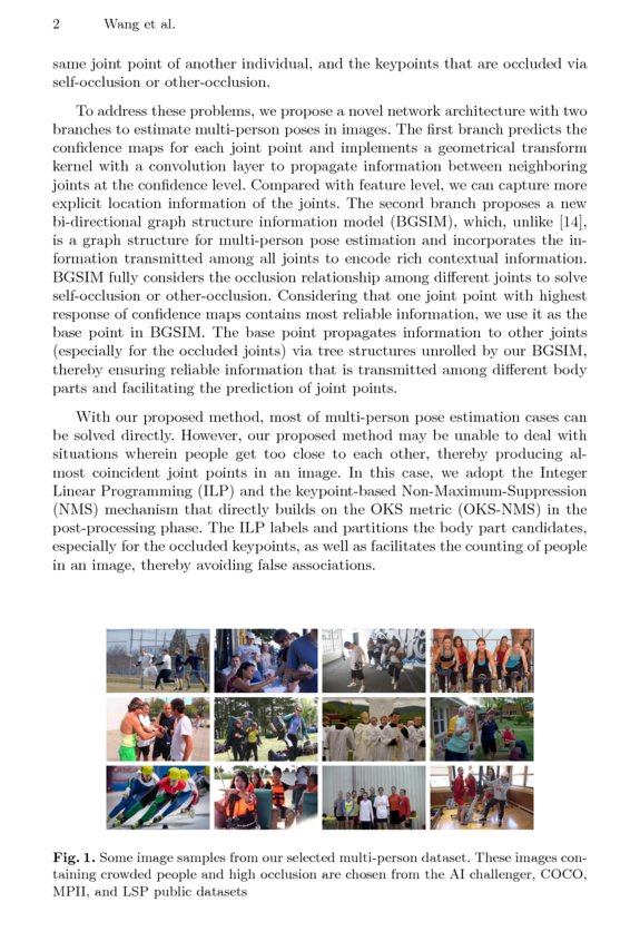 Bi-directional Graph Structure Information Model for Multi-Person Pose Estimation | DeepAI