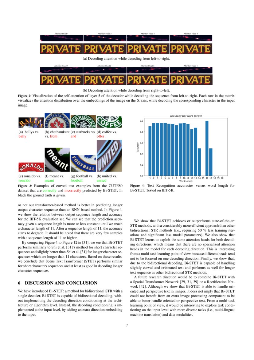 Bidirectional Scene Text Recognition with a Single Decoder | DeepAI