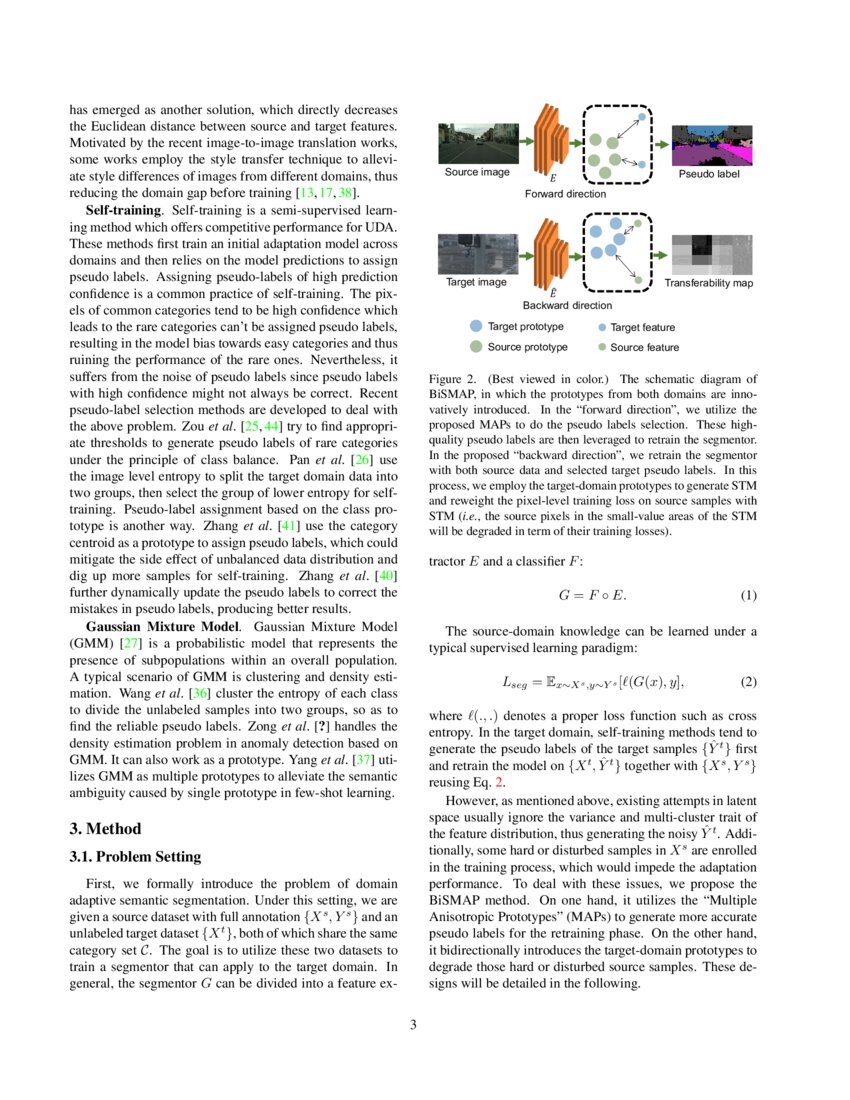 Bidirectional Self-Training with Multiple Anisotropic Prototypes for Domain Adaptive Semantic ...
