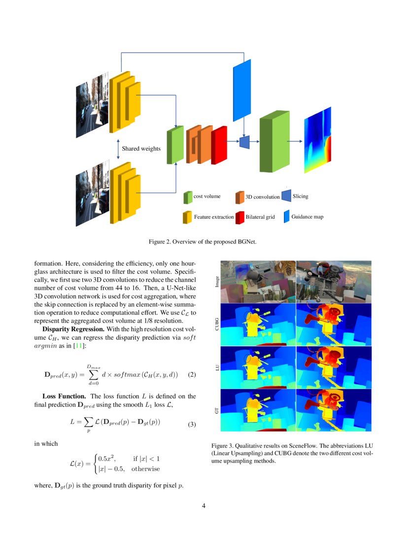 Bilateral Grid Learning for Stereo Matching Network | DeepAI