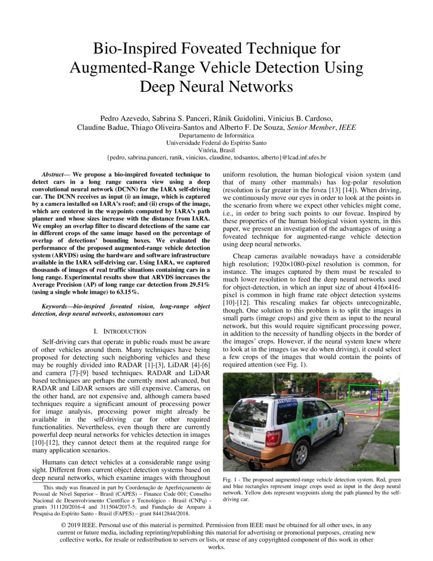 Bio-Inspired Foveated Technique for Augmented-Range Vehicle Detection ...