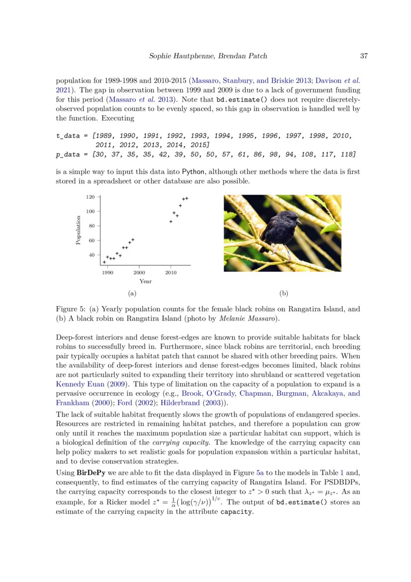 Birth-and-death Processes in Python: The BirDePy Package | DeepAI