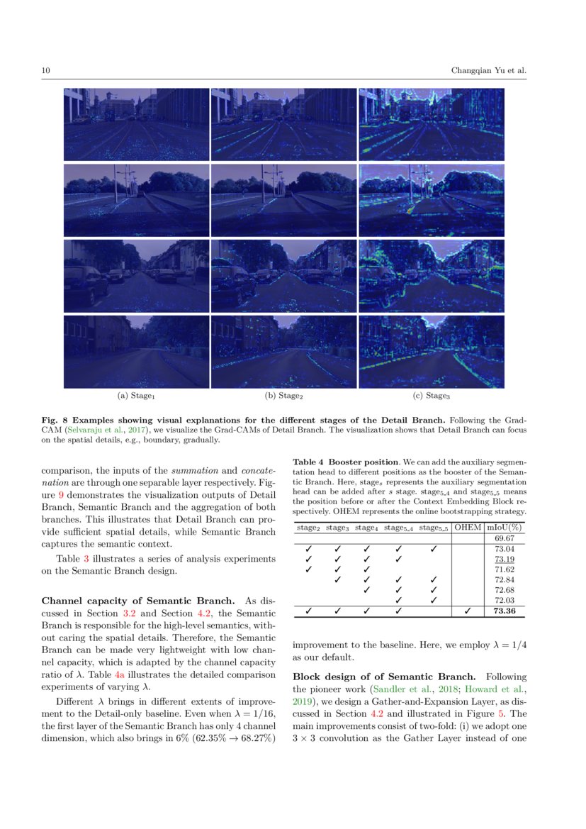 Bisenet V2 Bilateral Network With Guided Aggregation For Real Time Semantic Segmentation Deepai 8249
