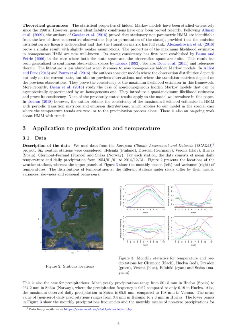 Bivariate Modelling Of Precipitation And Temperature Bivariate