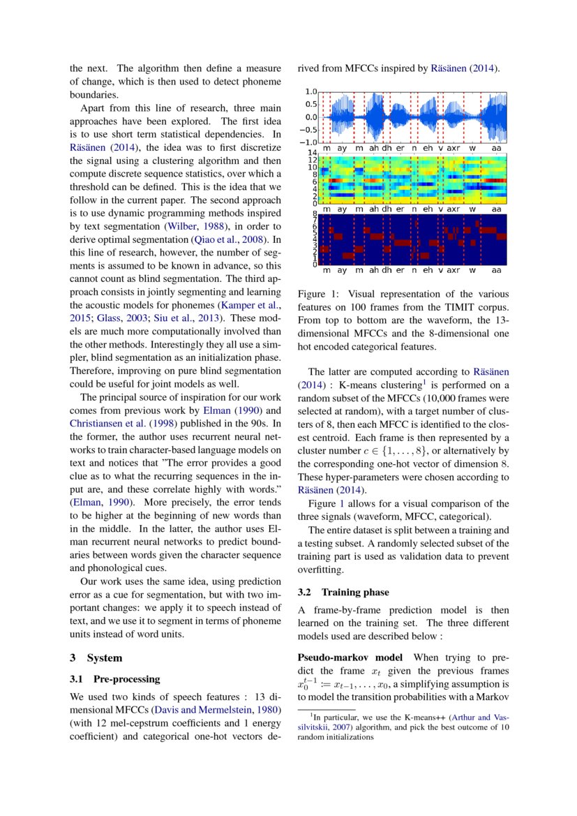 Blind phoneme segmentation with temporal prediction errors | DeepAI