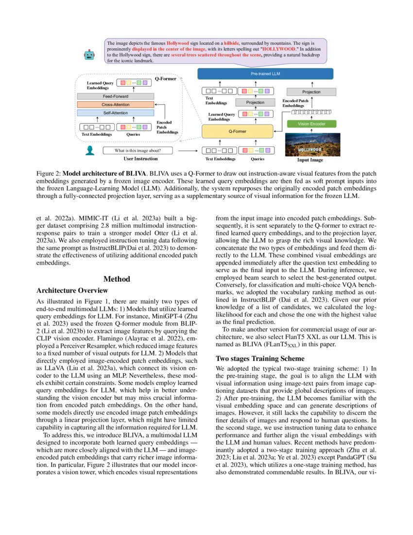 BLIVA: A Simple Multimodal LLM for Better Handling of Text-Rich Visual Questions | DeepAI