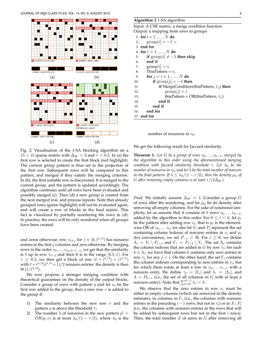 Blocking Techniques For Sparse Matrix Multiplication On Tensor Accelerators Deepai