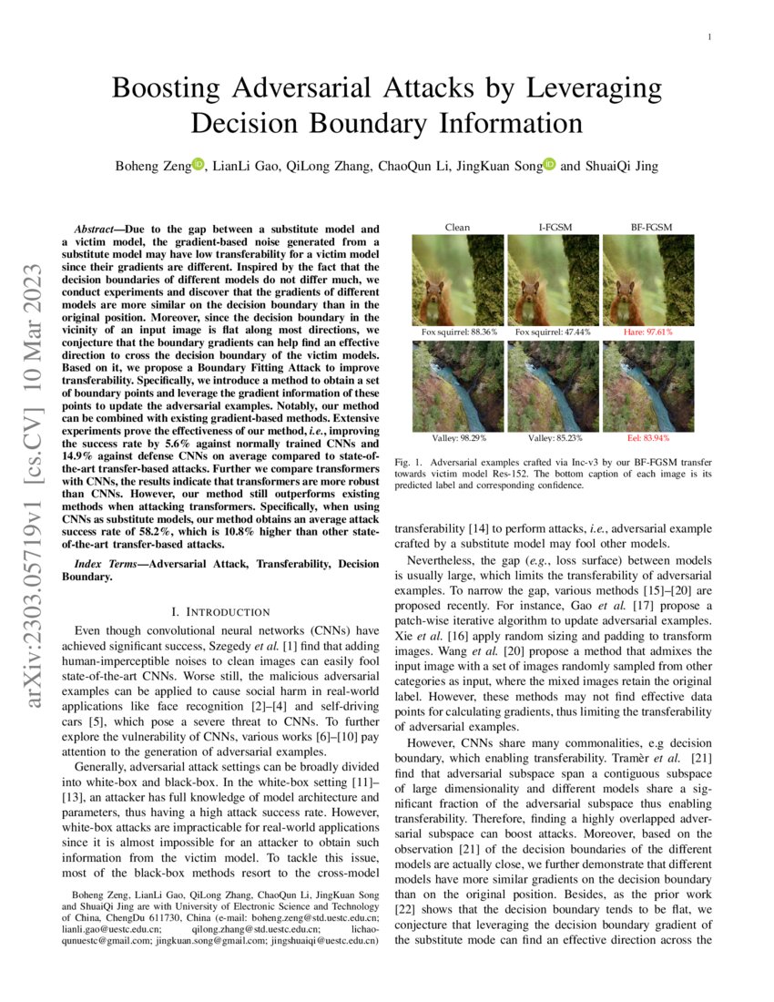 Boosting Adversarial Attacks By Leveraging Decision Boundary