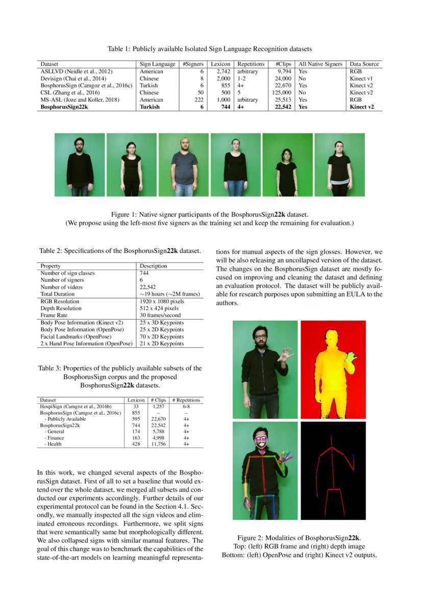 BosphorusSign22k Sign Language Recognition Dataset | DeepAI BosphorusSign22k Sign Language Recognition Dataset | DeepAI