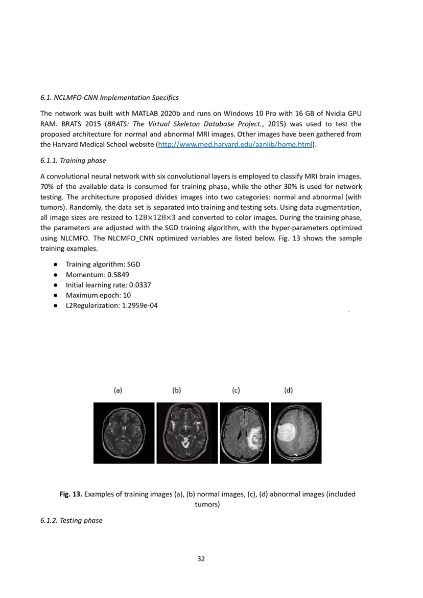 Brain Tumor Detection And Classification Using A New Evolutionary
