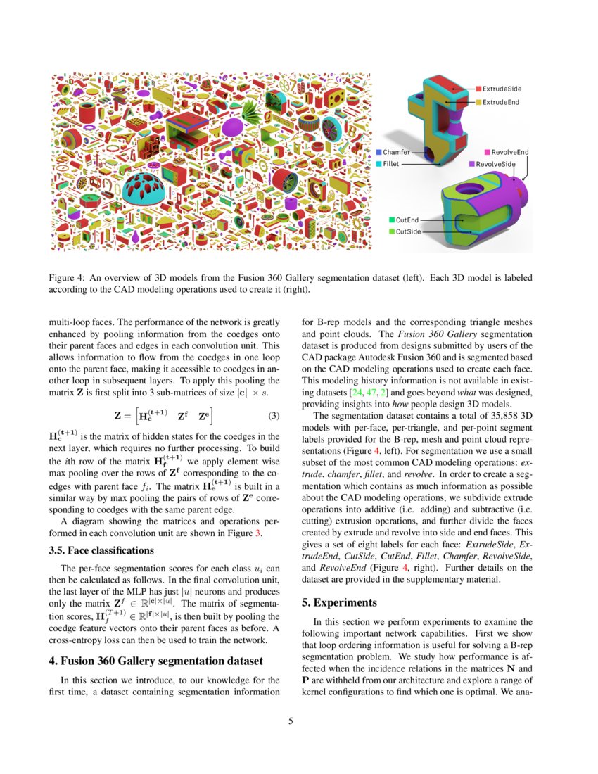 BRepNet: A topological message passing system for solid models | DeepAI