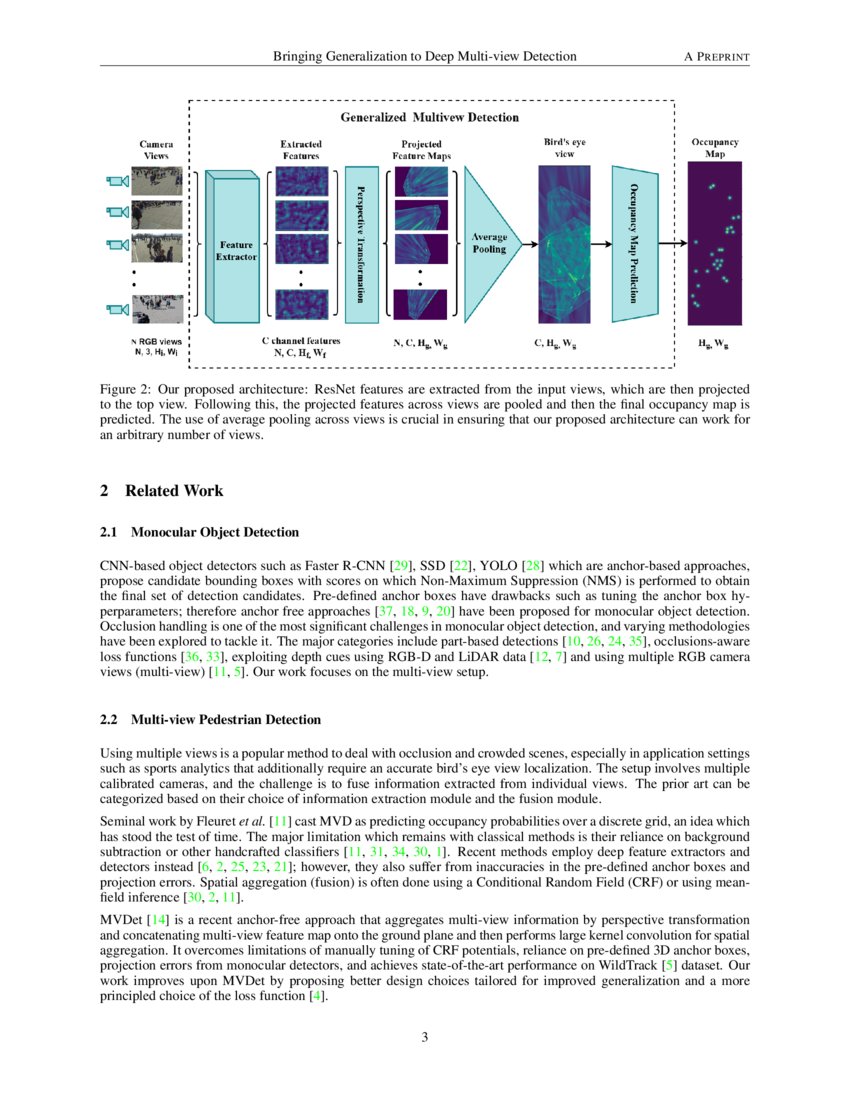 Bringing Generalization to Deep Multi-view Detection | DeepAI