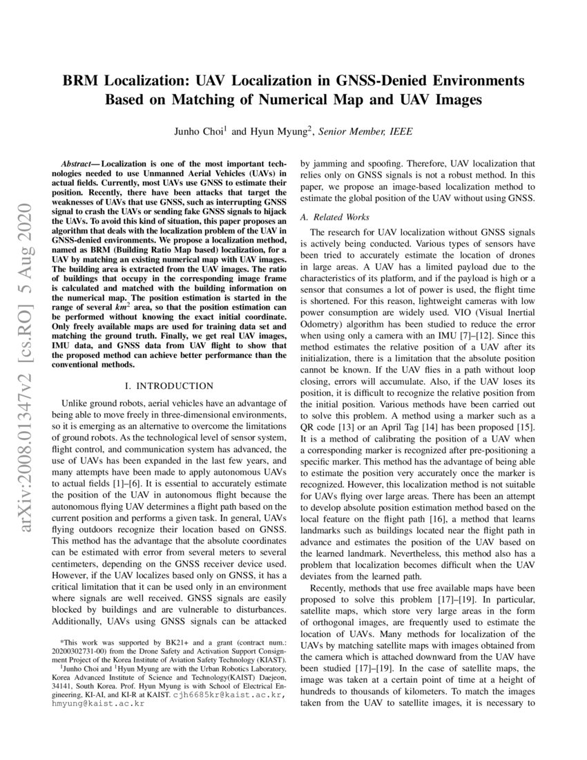 BRM Localization: UAV Localization in GNSS-Denied Environments Based on ...