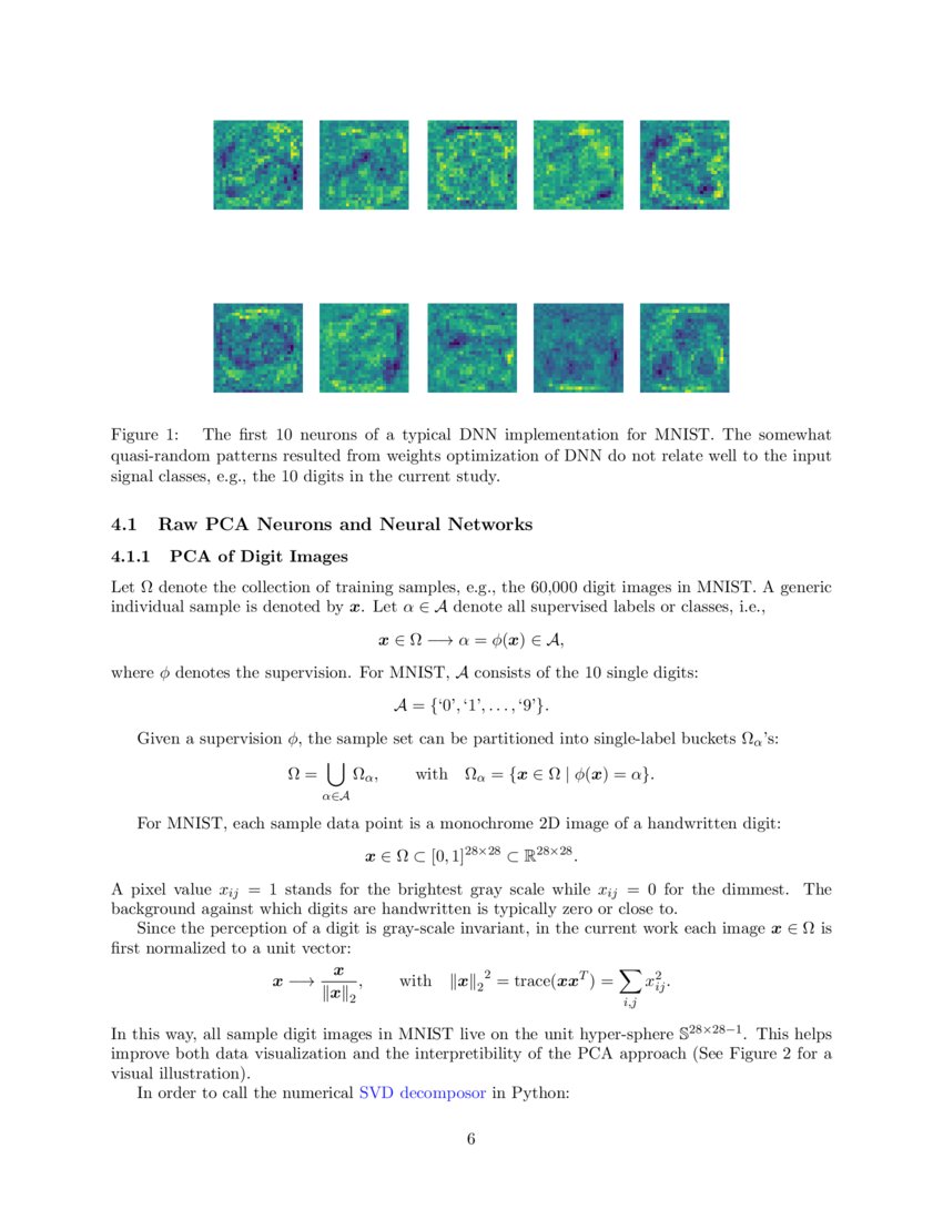 Bucketed Pca Neural Networks With Neurons Mirroring Signals Deepai