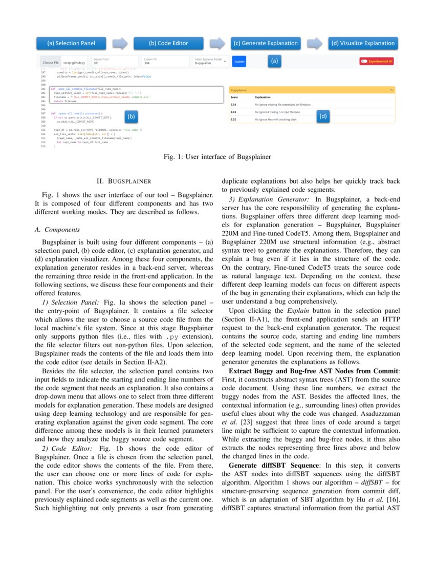 Bugsplainer Leveraging Code Structures To Explain Software Bugs With Neural Machine Translation 