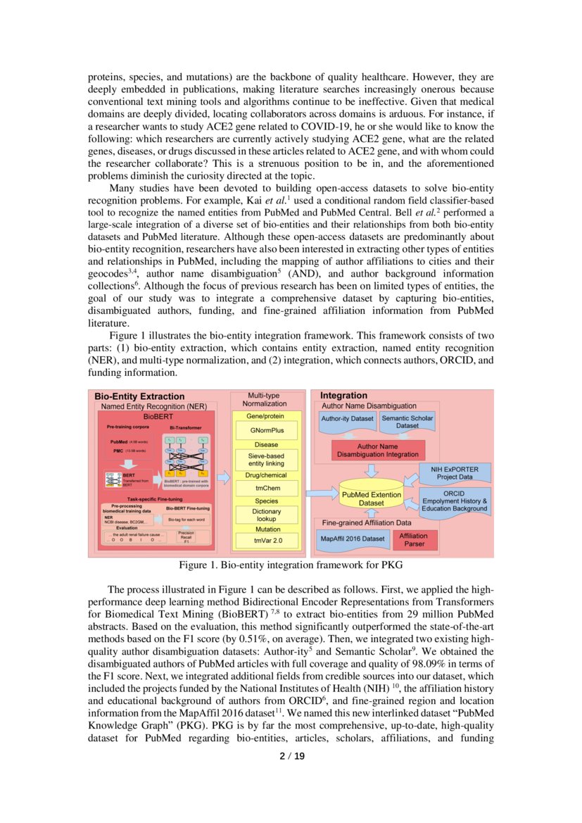 Building a PubMed knowledge graph | DeepAI