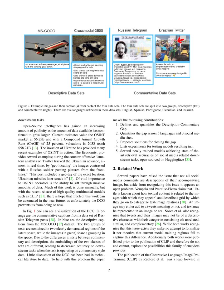 C-CLIP: Contrastive Image-Text Encoders to Close the Descriptive ...