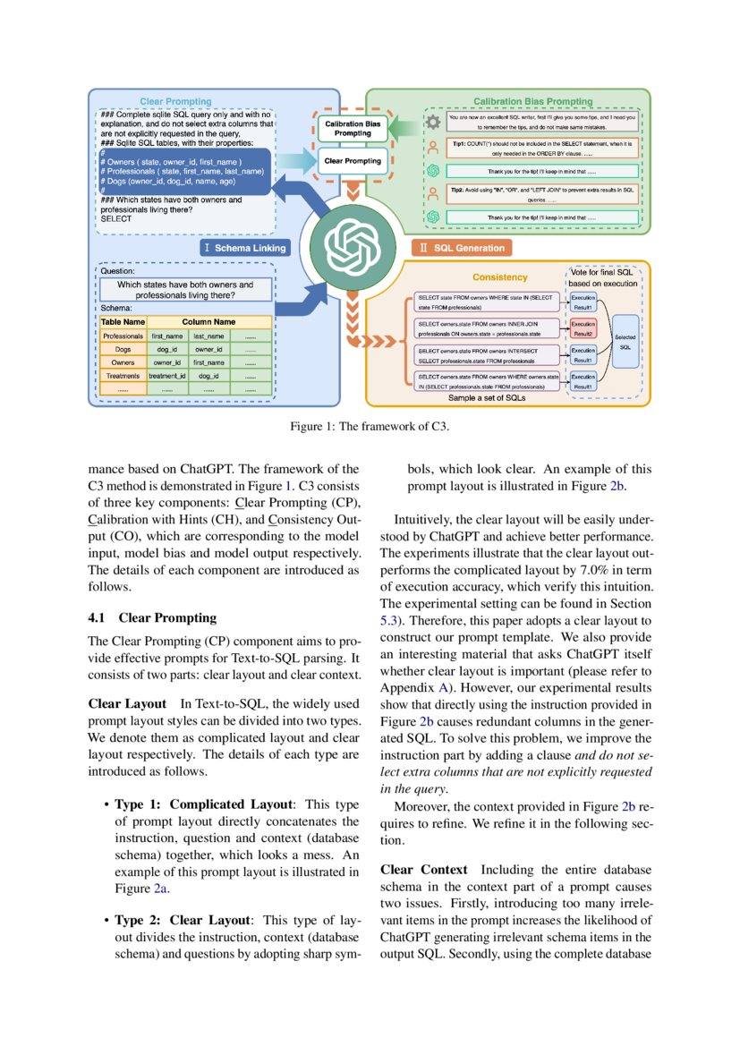 C3 Zero Shot Text To Sql With Chatgpt Deepai