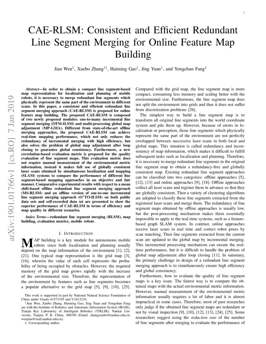 Cae Rlsm Consistent And Efficient Redundant Line Segment Merging For Online Feature Map