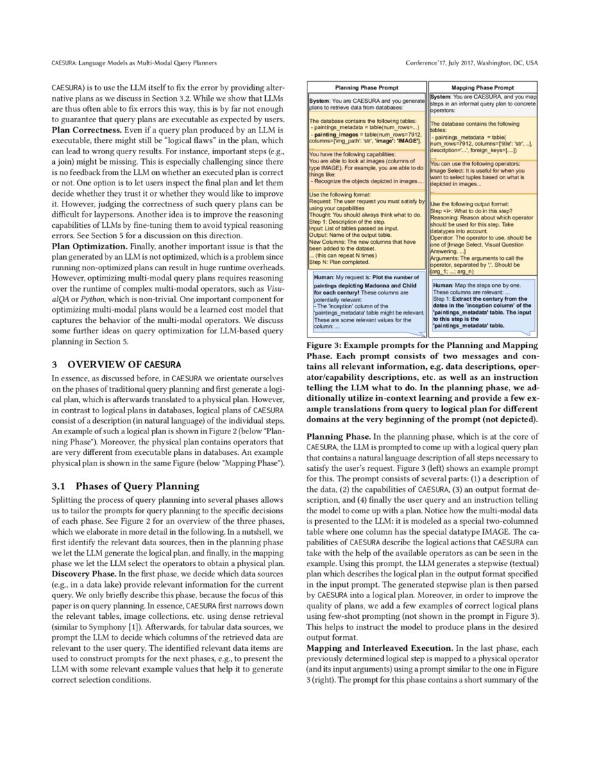 CAESURA: Language Models as Multi-Modal Query Planners | DeepAI