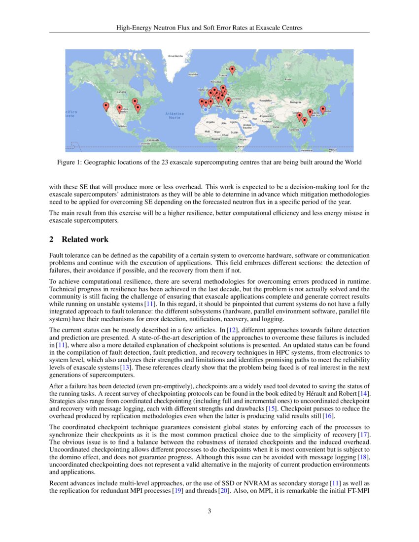 Calculation of the High-Energy Neutron Flux for Anticipating Errors and ...