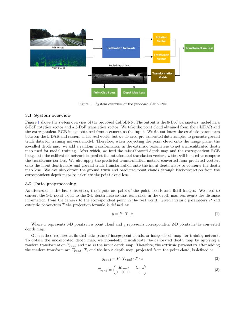 CalibDNN: Multimodal Sensor Calibration for Perception Using Deep ...