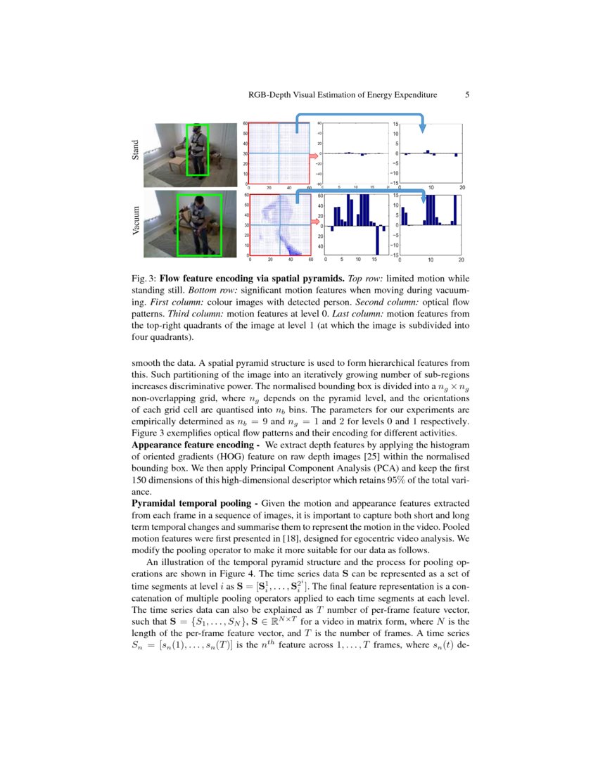 Calorie Counter: RGB-Depth Visual Estimation of Energy Expenditure at Home | DeepAI