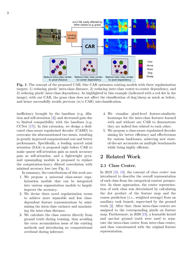 Card Semantic Segmentation With Efficient Class Aware Regularized Decoder Deepai 0805