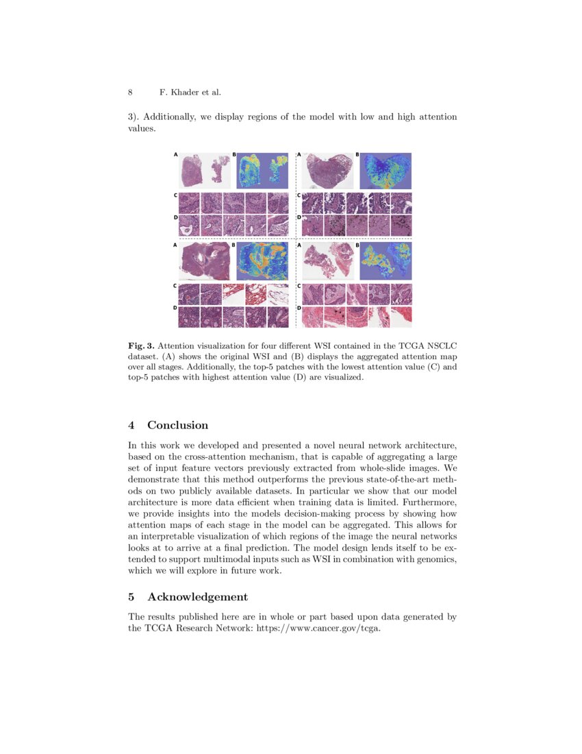 Cascaded Cross Attention Networks For Data Efficient Whole Slide Image Classification Using 
