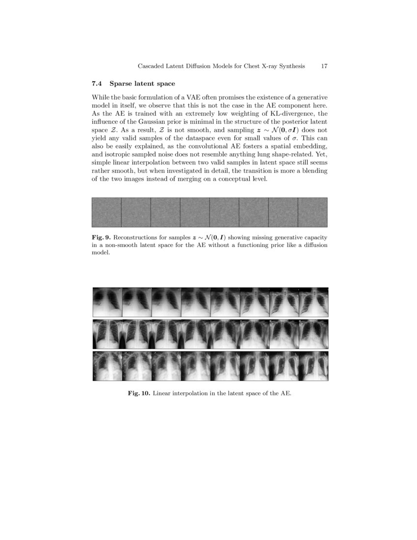 Cascaded Latent Diffusion Models for High-Resolution Chest X-ray ...