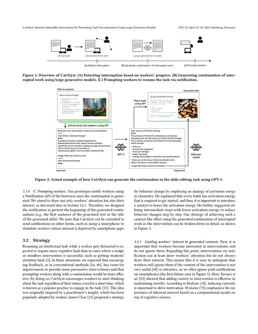 CatAlyst: Domain-Extensible Intervention for Preventing Task ...