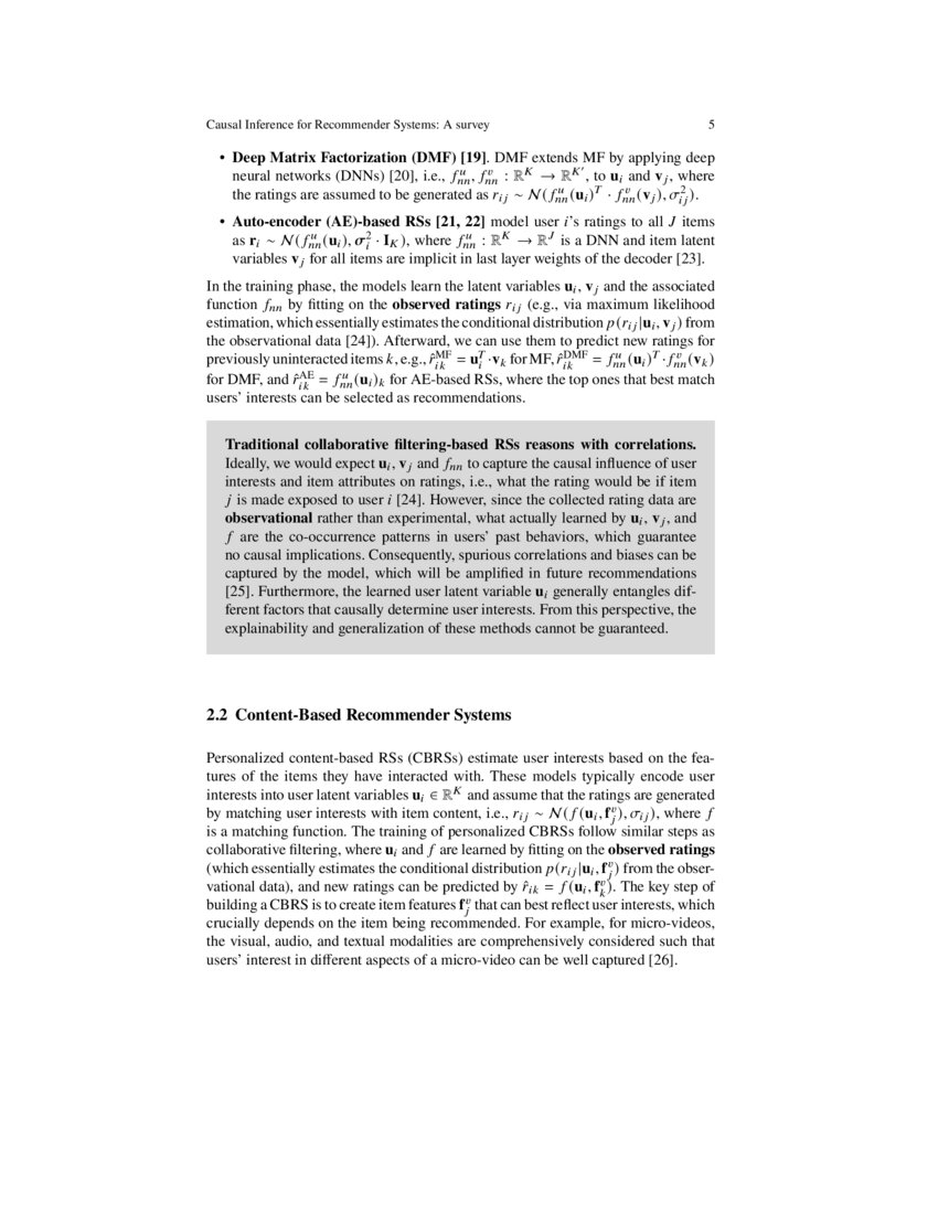 Causal Inference In Recommender Systems A Survey Of Strategies For Bias Mitigation Explanation