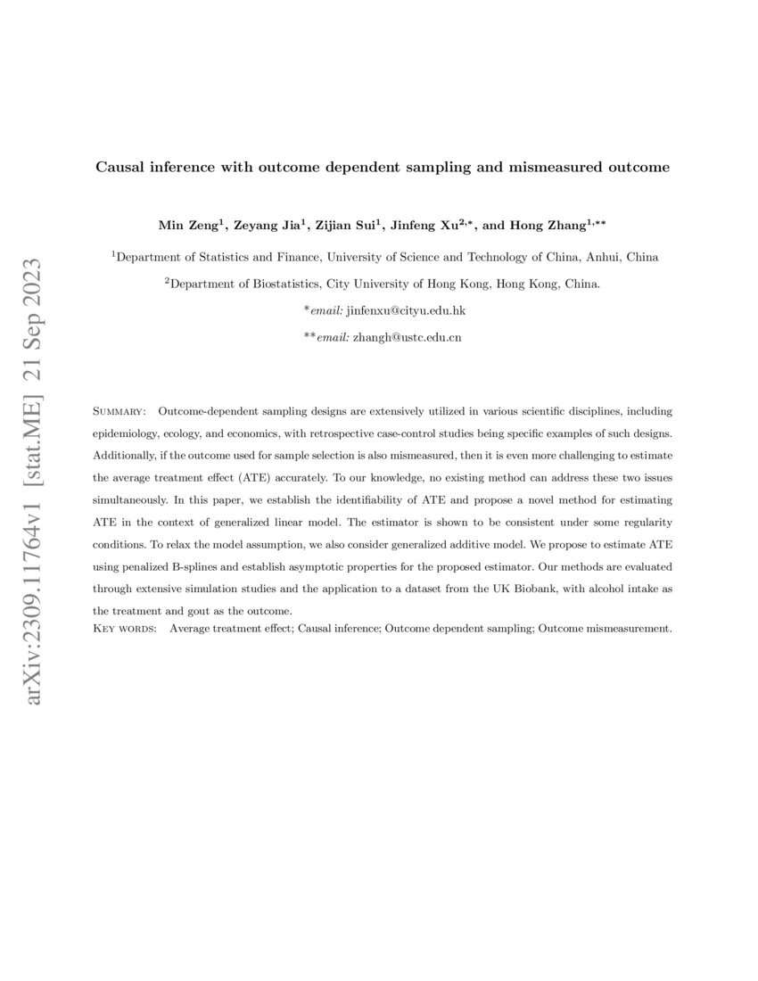 Causal Inference With Outcome Dependent Sampling And Mismeasured