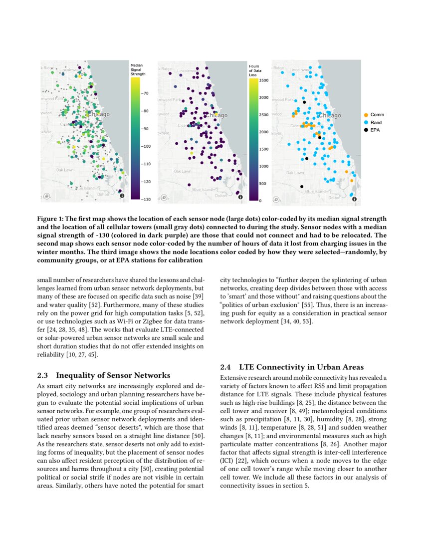 Cellular LTE and Solar Energy Harvesting for Long-Term, Reliable Urban ...