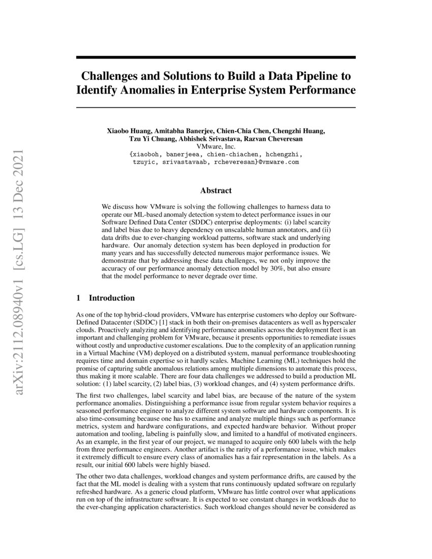 Challenges and Solutions to Build a Data Pipeline to Identify Anomalies ...
