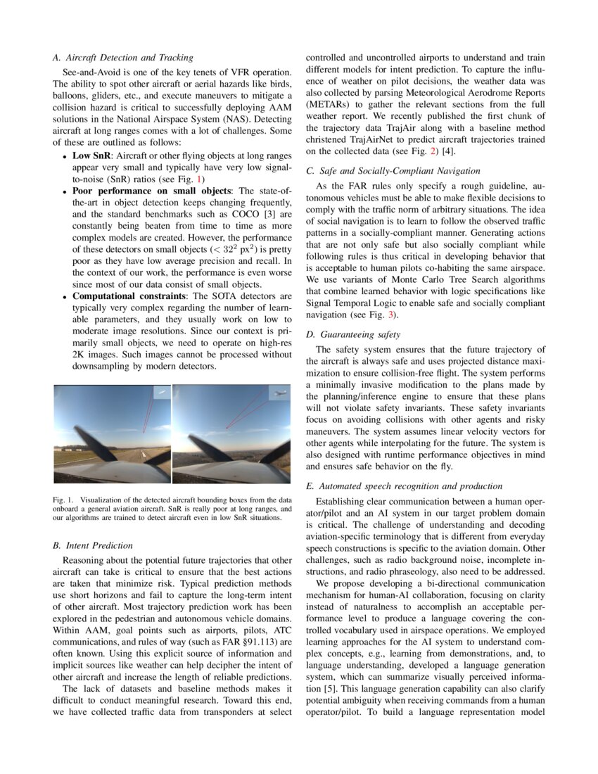 Challenges in Close-Proximity Safe and Seamless Operation of Manned and ...