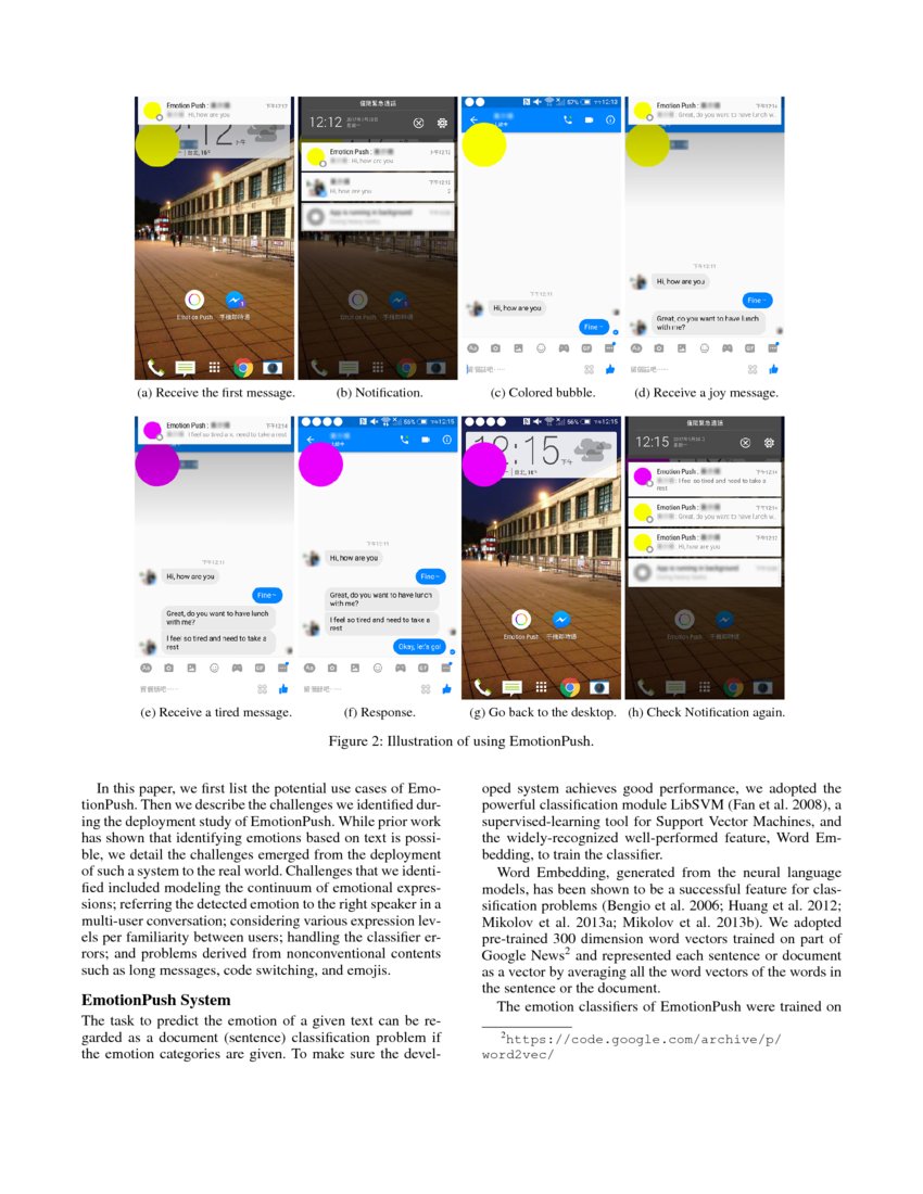 Challenges in Providing Automatic Affective Feedback in Instant ...