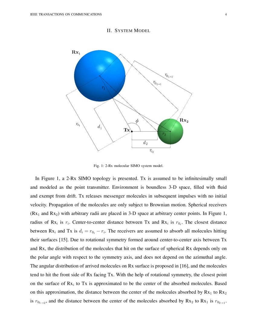Channel Modeling for Multi-Receiver Molecular Communication Systems | DeepAI