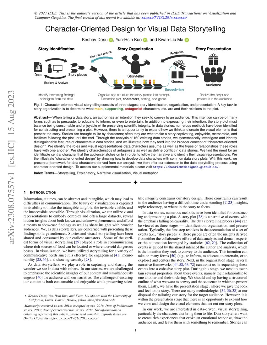 Character Oriented Design For Visual Data Storytelling Deepai