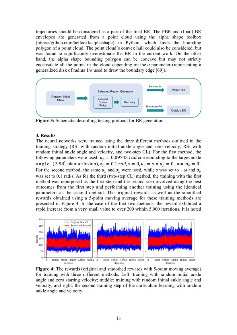 Characterization of Human Balance through a Reinforcement Learning-based Muscle Controller | DeepAI