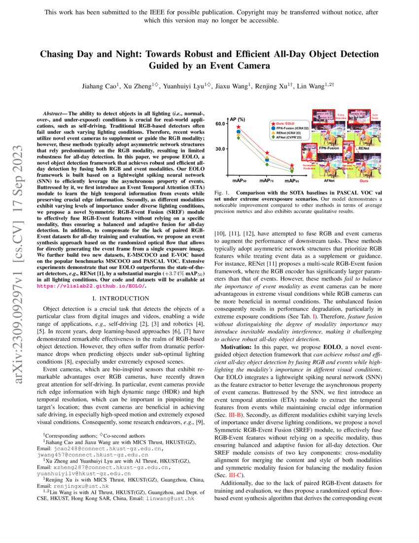 Chasing Day And Night Towards Robust And Efficient All Day Object Detection Guided By An Event