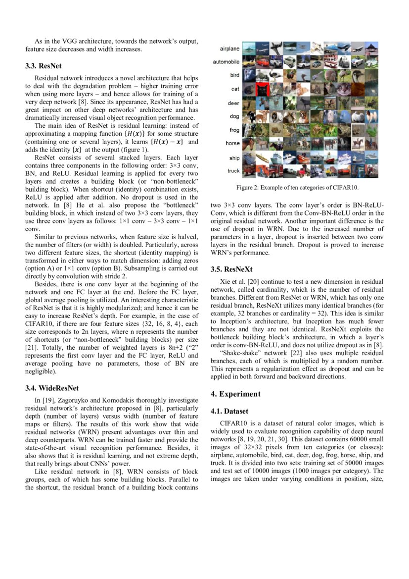 CIFAR10 to Compare Visual Recognition Performance between Deep Neural Networks and Humans | DeepAI