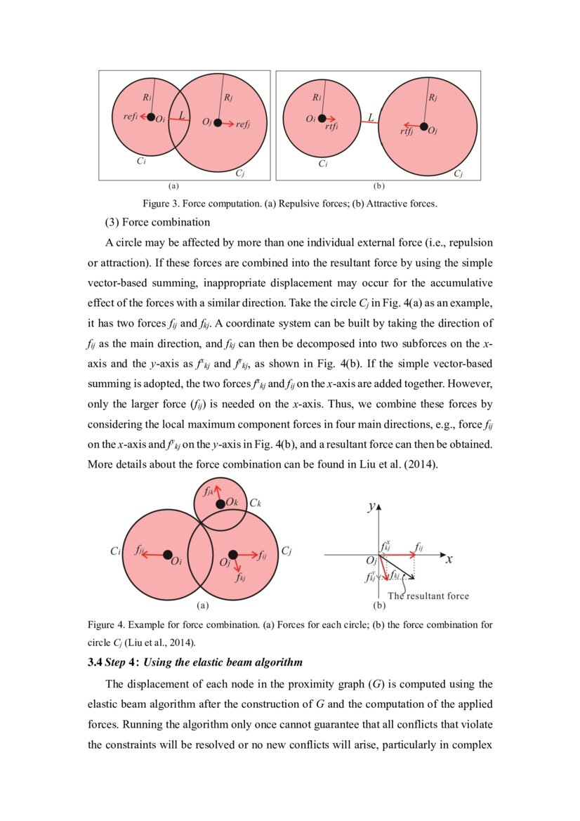 Circular cartograms via the elastic beam algorithm originated from cartographic generalization ...