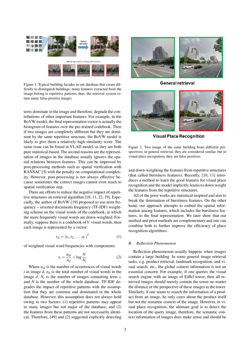 City-Scale Visual Place Recognition with Deep Local Features Based on Multi-Scale Ordered VLAD ...