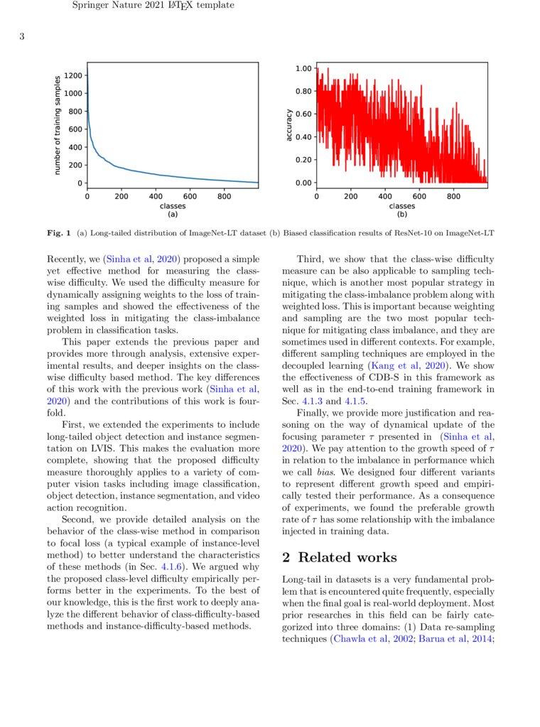 Class-Difficulty Based Methods for Long-Tailed Visual Recognition | DeepAI