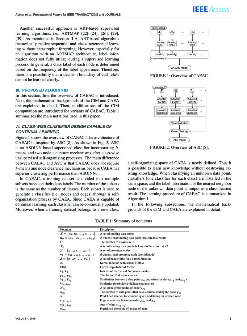 Class Wise Classifier Design Capable Of Continual Learning Using Adaptive Resonance Theory Based