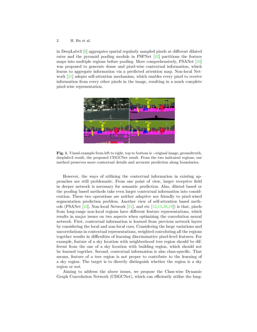 Class-wise Dynamic Graph Convolution for Semantic Segmentation | DeepAI